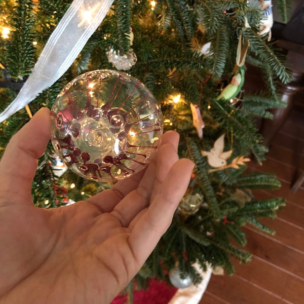 Handcrafted Vibrant Glass Spring Garden Flower Plate - Unique Fused ...