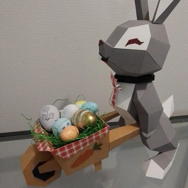 3D Papercraft Cat, Cat, 3D PDF Template, Papercraft Animals, Cat ...
