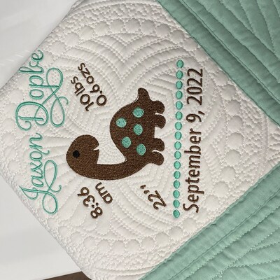 Dinosaur Embroidery Design Baby Embroidery Design, Baby Animal ...