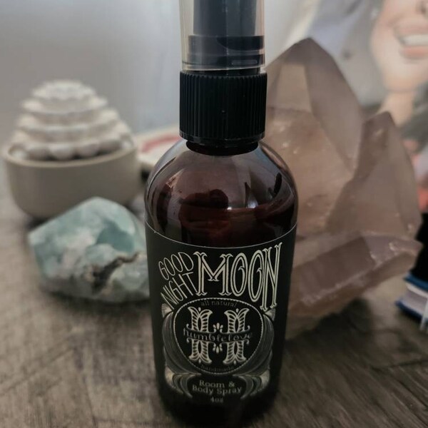 Good Night Moon Aromatherapy Spray - 4oz or 8oz - Nighttime, Calming ...