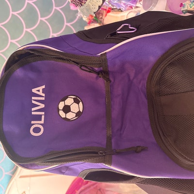 Personalized Volleyball Backpack With Name & Embroidered Volleyball ...