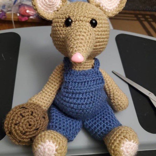 If You Give A Mouse A Cookie Crochet Plush Pattern - Etsy