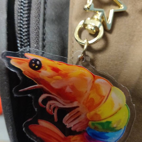 KEYCHAIN - Warning Fish! Error Window (funny Acrylic Keychain, Tech ...