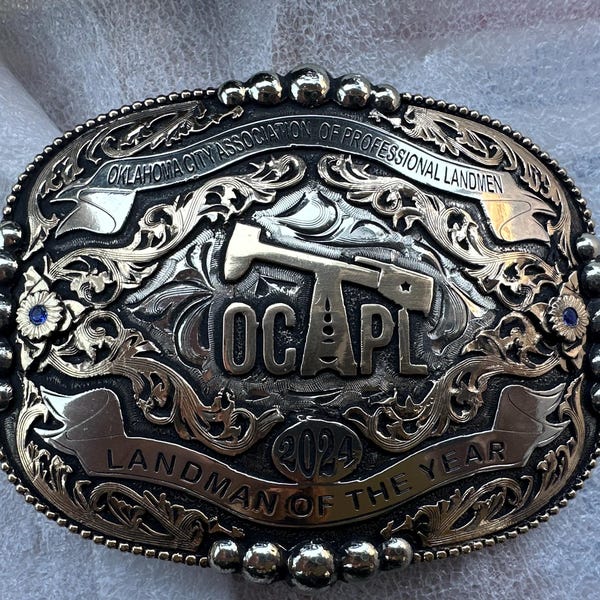 Trophy Western Belt Buckle - Custom Made - German Silver - Hand ...