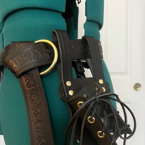 Dual LARP Sword Back Harness Double Sword Holder DK1055 - Etsy
