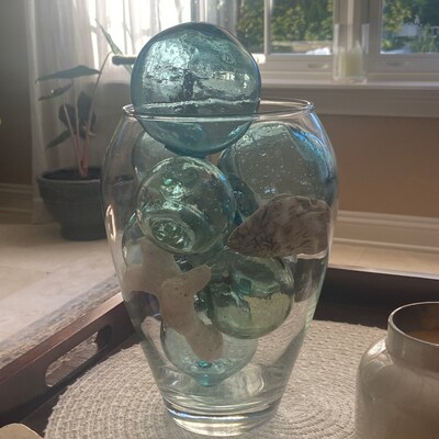 3.5 Double Netted Japanese Glass Float, Collectable, Antique, Nautical ...