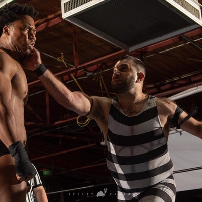 Men's 'classic Tattoo'd Strongman' Singlet - Etsy