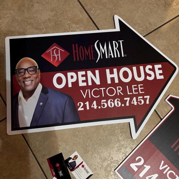 Berkshire Hathaway Open House Arrow Shaped Yard Signs 18" X 24", 2 ...