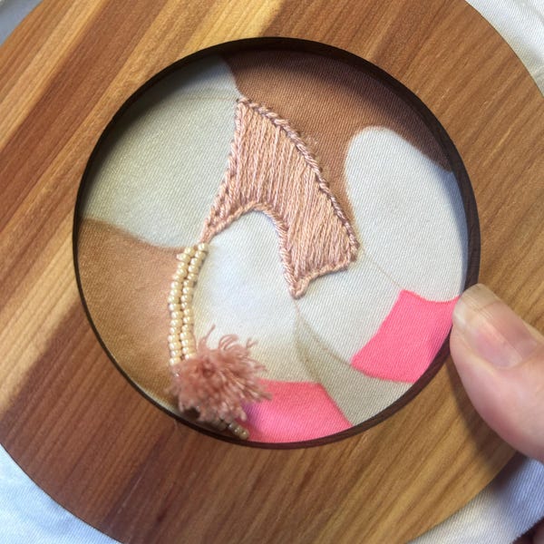 Mini Embroidery Frame 3 Ornament Frame, Mini Frame, Vintage Frame for ...