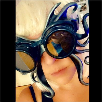 Slinking Wolf Signed and Matted Print of Original Ink and - Etsy