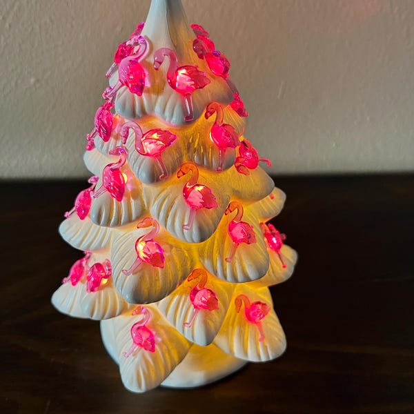 Ceramic Tree Bulbs Pink Flamingo - Replacement Bulb for Ceramic Trees ...
