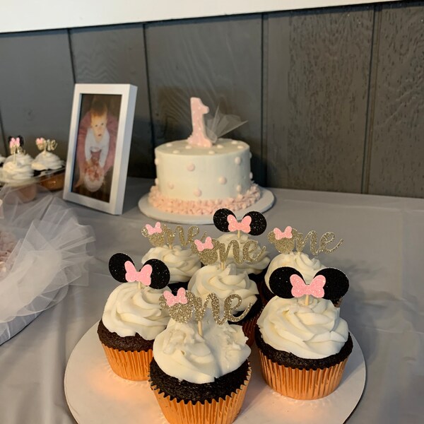 Mouse Ears Cupcake Topper, Twodles Cupcake Topper, I'm Twodles Cupcake ...