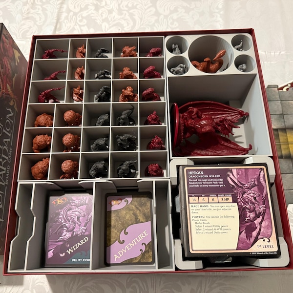 D&D - Legend of Drizzt | Board Game Insert | Organizer - Etsy