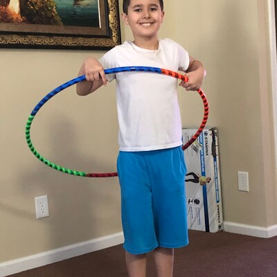 HAPPY RAINBOW Custom Hula Hoop A Spellbound Original Fitness Exercise ...