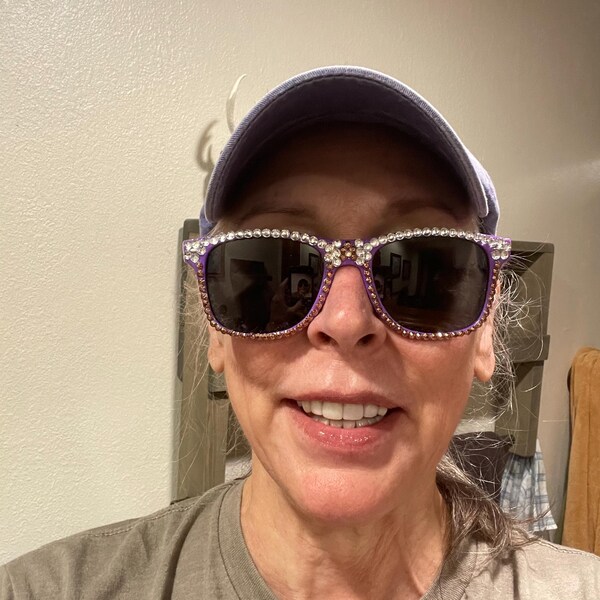 Purple-reading-glasses-hand-designed - Etsy