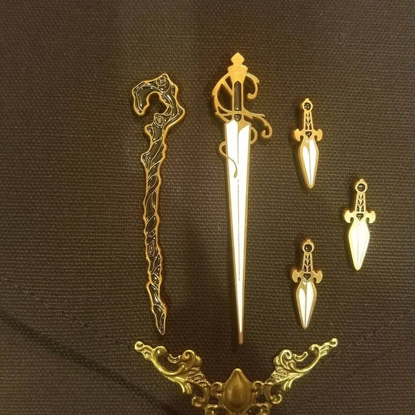 Take This, Traveler Enamel Pin - TTRPG - Tabletop RPG - Dagger - Bow ...