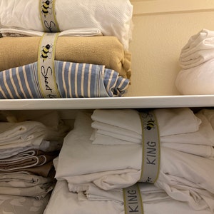 Sheet Keepers set of 2bed Sheet Organizers/sheet Bands/sheet Straps ...