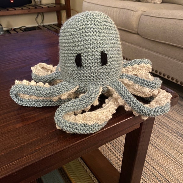 Robyn Octopus Knitting Kit. Amigurumi Octopus. Animal Knitting Kit ...