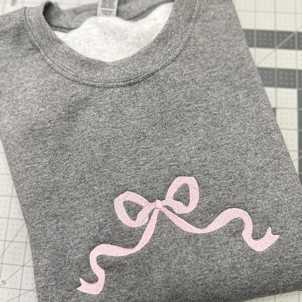 Simple Bow Embroidery Design, Bow, Simple Bow, Vintage Bow, Bow ...