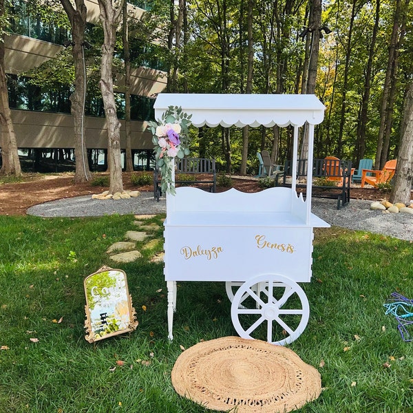 Sweet Cart, Candy Cart, Cake Stand, Mini Bar, Party Decorations ...