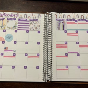 Full Box Checklist Stickers for Plum Paper Planners Weekly - Etsy