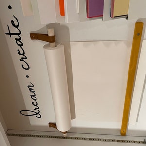 Leather Strap Hanging File Storage Organizer File Holder for Wall ...