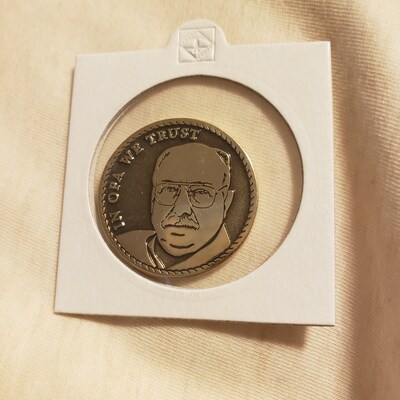 Silver Compass Coin Custom Personalized Man Gift Coin Custom 925 ...