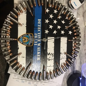 Punisher Bullet Clock. A Badass Gift for the Super Hero | Etsy