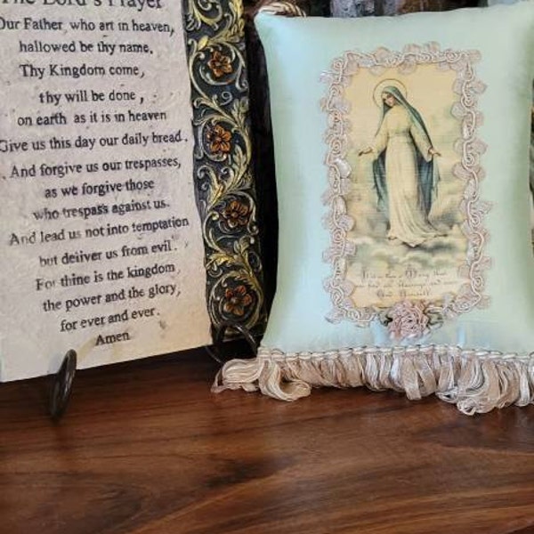 Saint Michael the Archangel Scented Hanging Sachet. Communion, Baptism ...