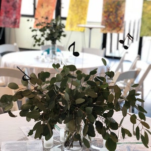 24 Pieces Music Notes Paper Die Cut Shape Cut Outs for Bulletin Boards ...