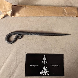 Hand Forged Eating Spike/viking Dinner Spike/eating Spike/medieval Fork ...