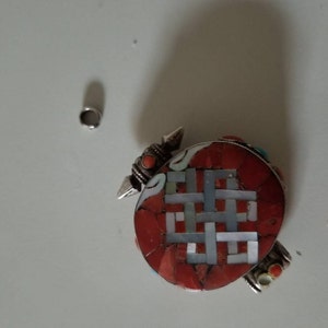 45 Cm Diameter, Traditional Tibetan Drum DHYANGRO for Buddhist Rituals ...