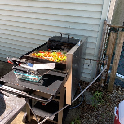 Camp Chef FTG 600 Griddle Cover & Bottle Tray - Etsy
