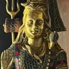 Brass Lord Krishna and Arjun Rath Chariot, 37 Cm Long Brass Arjun and ...