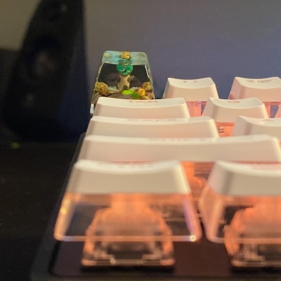 Retro Gaming Handmade Artisan Keycaps for Cherry MX Mechanical Gaming ...