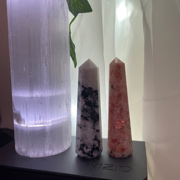 Sunstone Point (2" - 5") Sunstone Crystal Point - Sunstone Stone Point ...