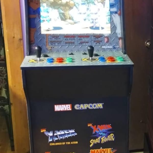 Donkey Kong 1up Arcade Classics Marquee for Reproduction Header/backlit ...