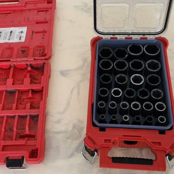 Milwaukee Packout Deep Impact Socket Storage Bin 49-66-7015 - Etsy