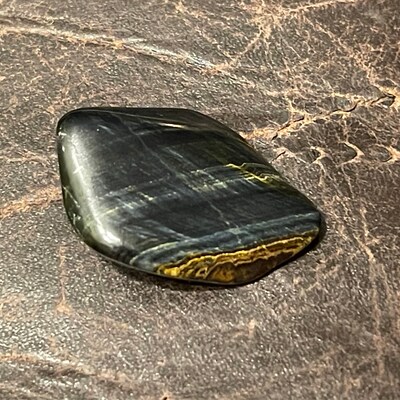 Blue Tigers Eye Tumbled Stone Multiple Sizes Available - Etsy
