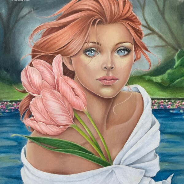 Warm Wind Coloring Page for Adults Grayscale Coloring Page Instant ...