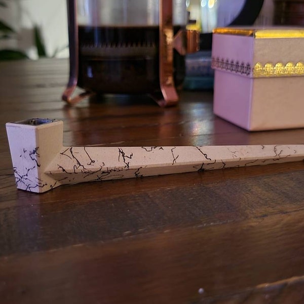 Lightweight Ceramic Pipe Porcelain Chillum Hand Pipes Unique Hippie ...