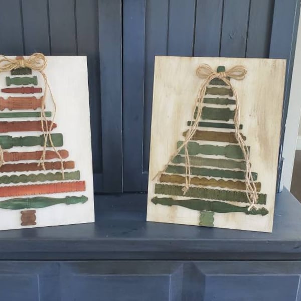 Spindle Tree DIY Kit | Unfinished Wood Craft Blanks | Paint Activity ...