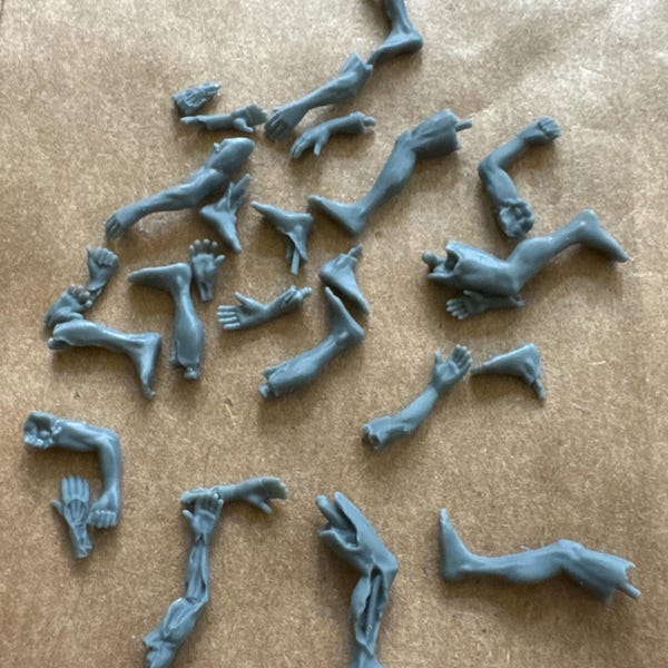 Base Bits - Steel Trusses (5 Bit Pack) | Sculpts by Goonmaster | Sci-fi ...