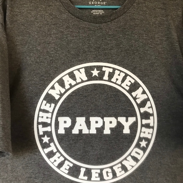 The Man the Myth the Legend Pappy Svg, the Man the Myth the Legend Papa ...