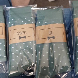 Custom Sock Labels Personalized Labels Perfect for Wedding or Groomsmen ...