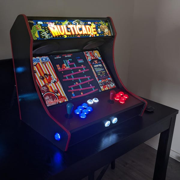 Mame Arcade Multicade Marquee for Reproduction Header/backlit Sign - Etsy