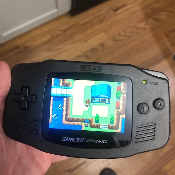 Clear Black Gameboy Color Console OLED Touch Screen GBC Game Boy - Etsy