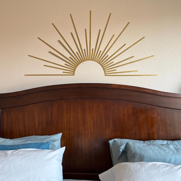 Sun Metal Wall Decor, Sun, Sun Art, Sun Decor, Sunrise, Sunrise Art ...