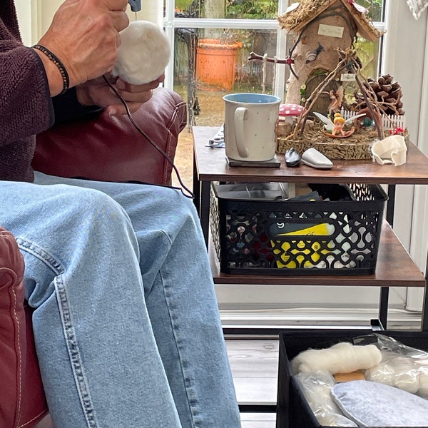 Electric Needle Felting Machine for 1 Needle, Handheld Single Needle ...