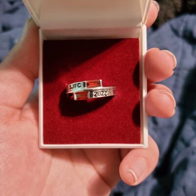 Stackable Class Ringsclass Ring Setclass Rings Graduation - Etsy